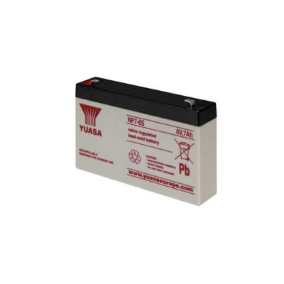 YUASA NP7-6S 6V 7AH SEALED LEAD ACID BATTERY