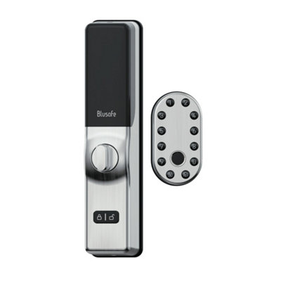 Yunity Brushed Nickel Smart Escutcheon Smart Door Lock To Suit Pull ...