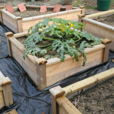 Yuzet 2m x 100m 100g Weed Control Ground Cover Membrane Fabric Heavy Duty