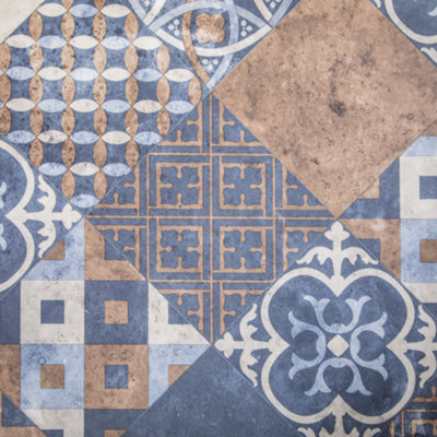 Zarento Indiana Farmhouse Style Soft Lino Flooring 2m Width Sheet Vinyl ...