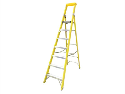 Zarges 300807 GRP Platform Steps, Platform Height 1.65m 7 Rungs ZAR300807