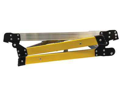 Zarges Fibreglass Hop-up Work Platform for Safe Industrial Use 600mm x ...