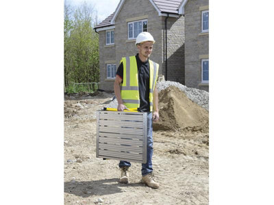 Zarges Fibreglass Hop-up Work Platform for Safe Industrial Use 600mm x ...