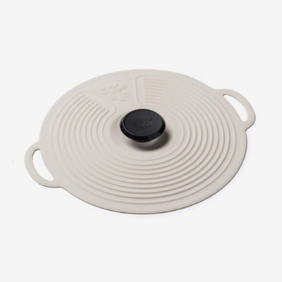 ZEAL CLASSIC SELF SEALING SILICONE PAN LID 23CM, CREAM