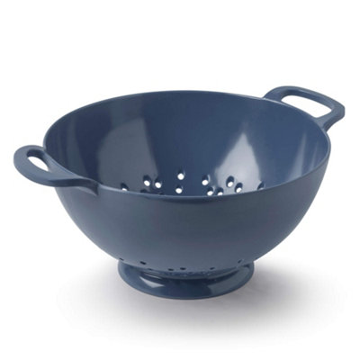 Zeal Premium Melamine Colander, Medium 20cm, Provence Blue | DIY at B&Q