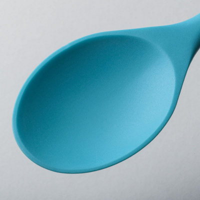 Zeal Silicone Cooking Spoon 28cm, Aqua