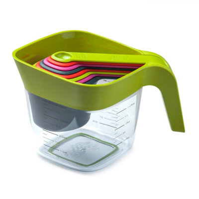 Zeal Stack and Store Measuring Jug Set, Lime