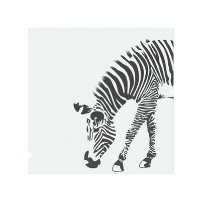 ZEBRA SPLASH BACK DESIGNER STYLE