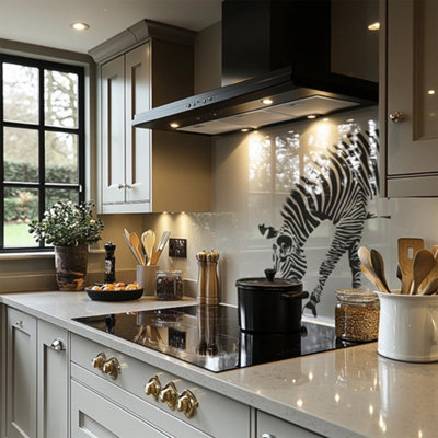 Zebra Splash Back designer style