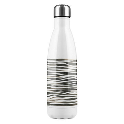 Zebra Stripes Stainless Steel Bottle Designer Style