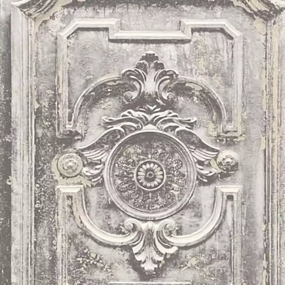 Zed Decor Decoprint Wallpaper Carving 3D Effect Non- Woven Wallcovering ...