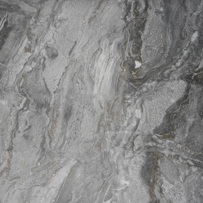 Zed Decor Premium Vinyl Self Adhesive Charcoal Marble Wallpaper 1.2 m x ...