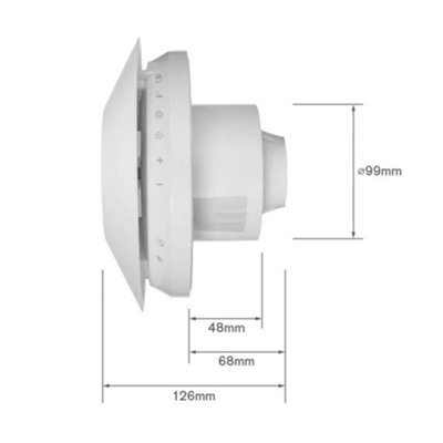 Zehnder Greenwood CV2.1 Unity Extractor Fan dMEV Timer/Humidistat