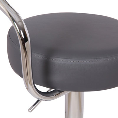 Zenith Kitchen Bar Stool, Single, Height Adjustable Gas Lift ...