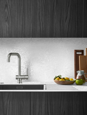 Zenith kitchen Splashback - Blanc Cristal 3000mm x 600mm x 9mm