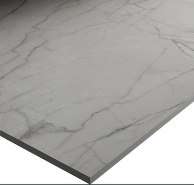 Zenith Kitchen Splashback - Marmo Grigio - 3000mm x 600mm x 9mm