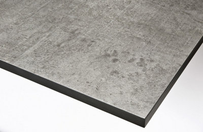 Zenith Kitchen Splashback - Woodstone Gris - 3020mm x 600mm x 9mm