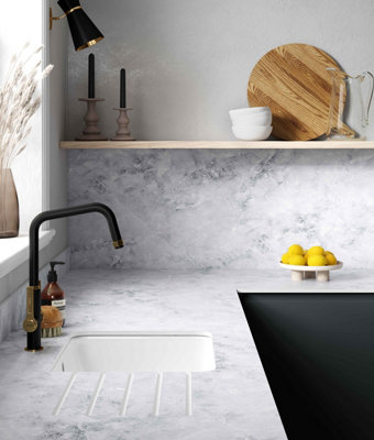 Zenith Kitchen Upstand - Marmo Treviso - 3050mm x 100mm x 12mm