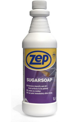 Zep Powerful Professional Quality Sugar Soap Paint Preparation Cleaner ...