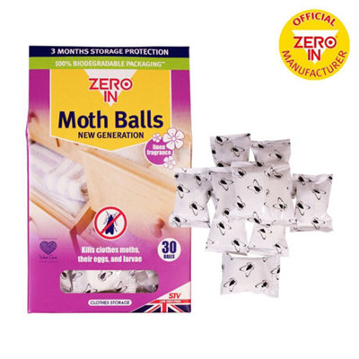 Zero In - Moth Balls - Pack 30