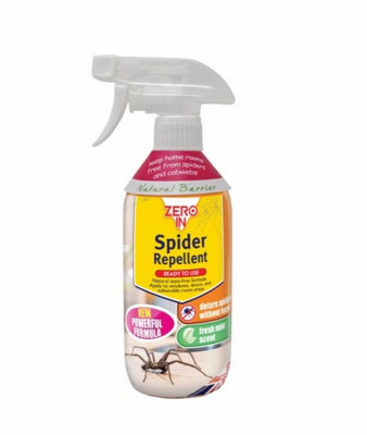ZERO IN SPIDER REPELLENT SPRAY READY TO USE INSECT DETERRENT FRESH MINT ...