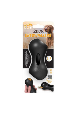Zeus ChewChasers Treat Peanut Dog Toy