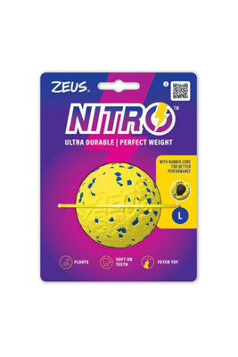 Zeus Nitro Weighted Ball Dog Toy