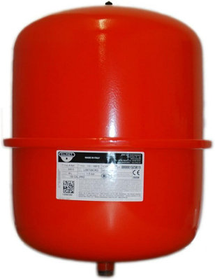 Zilmet 18 Litre Red Heating Expansion Vessel & Sealed System Kit