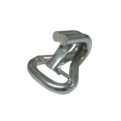 Zinc Plated Claw Hooks 50MM X2 (5 Ton Safety Catch Double J Webbing Tie ...