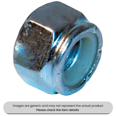Zinc Plated Nylon Insert Locking Nuts P Type 3/4" UNC Pack Qty 25
