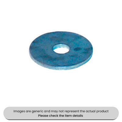 Zinc Plated Repair Washers Imperial for Rivets Mudguard Type Pack Qty 1000