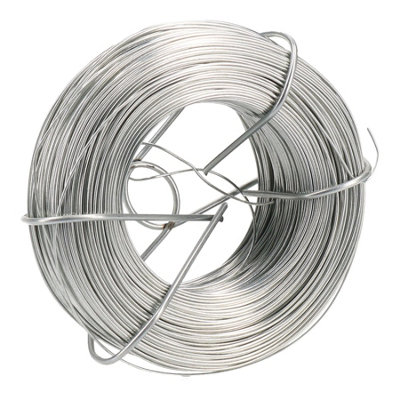 Zinc Plated Wire Roll Hanging Pictures Garden Wire 125 metres x 0.7mm ...