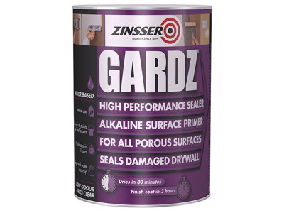 Zinsser Gardz High Performance Sealer Water-Base 500 ml | DIY at B&Q