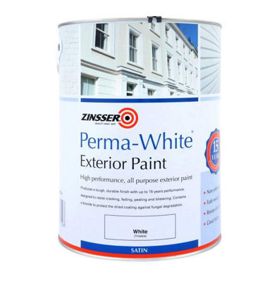 Zinsser Perma White Exterior Satin 2.5L