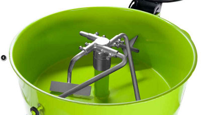 ZIPPER 120LTR FORCED ACTION MIXER ZWM120 CONCRETE RESIN 1100W 240V