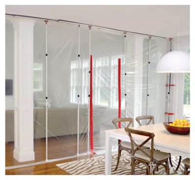 ZipWall SLP6 12' Spring Loaded Poles 6 Pack