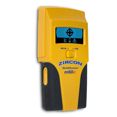 ZIRCON MetalliScanner m60c Detect metal and live unshielded AC | DIY at B&Q