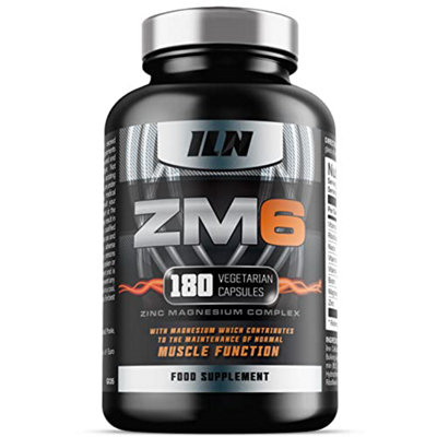Zm 6 - High Strength Zinc Magnesium Supplement for Men and Women ...