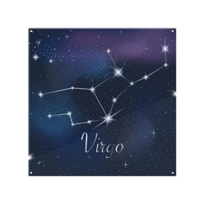 Zodiac Sign Virgo Dining Splash Back designer style