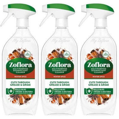 Zoflora Multipurpose Disinfectant Cleaner Winter Spice 800 ml Pack Of 3 ...