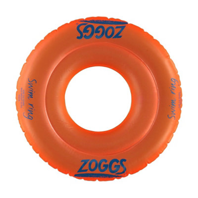 Zoggs Childrens/Kids Inflatable Ring Orange/Green (2-3 Years)