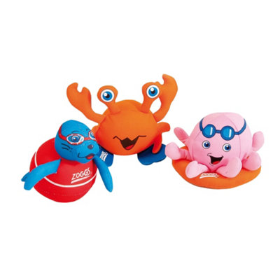 Zoggs Zoggy Soakers Dive Toys Set (Pack of 3) Red/Pink/Orange (One Size ...
