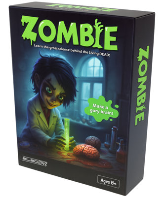 Zombie Science Experiment Kit for Children Aged 8 Plus
