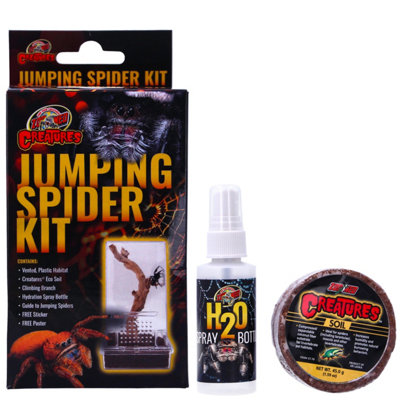 ZOO MED CREATURES JUMPING SPIDER KIT VERTICAL VENTED HABITAT