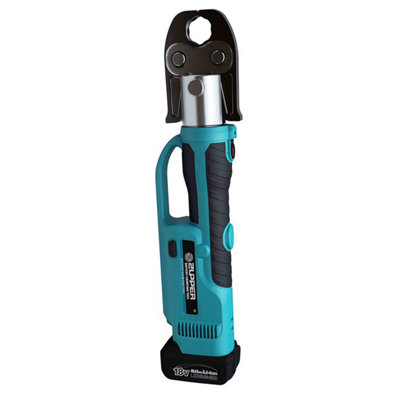 Zupper LxT Press PZ1550 18v Battery Powered Press Tool 15-54 Jaws + Kit