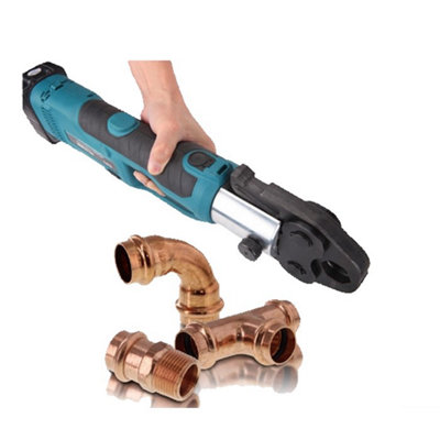 Zupper LxT Press PZ1550 18v Battery Powered Press Tool 15-54 Jaws + Kit